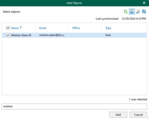 Configure Veeam Backup for Microsoft 365: A Step-by-Step Guide – ITCS (IT Consulting and Services)