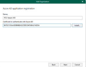Configure Veeam Backup for Microsoft 365: A Step-by-Step Guide – ITCS (IT Consulting and Services)
